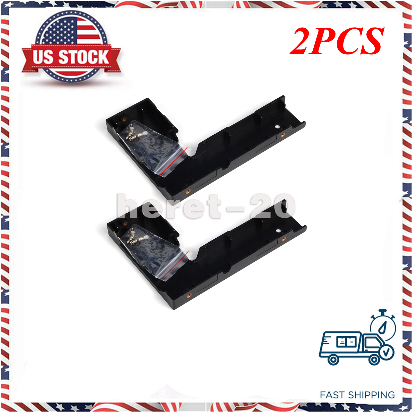 2PCS 00FC28 2.5" to 3.5" SSD/SATA/SSD Tray Caddy Adapter for IBM ...