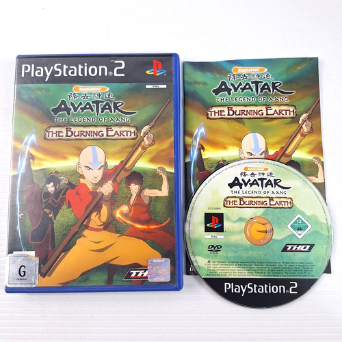 Avatar: The Last Airbender - The Burning Earth PS2-PLAYSTATION 2 ...