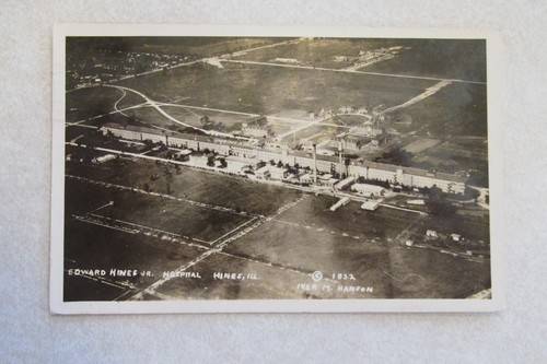 c306 Vintage Postcard view scene Edward Hines Jr Hospital Hines IL ...