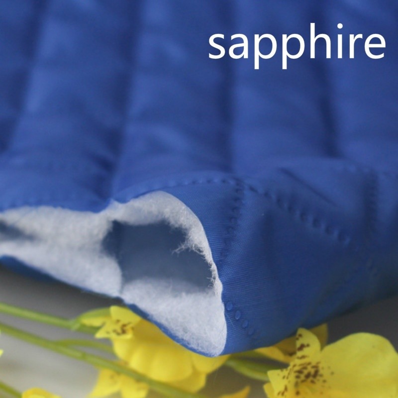 1M Cotton Quilted Padded Fabric Lining for Winter Coat Down Thick ...