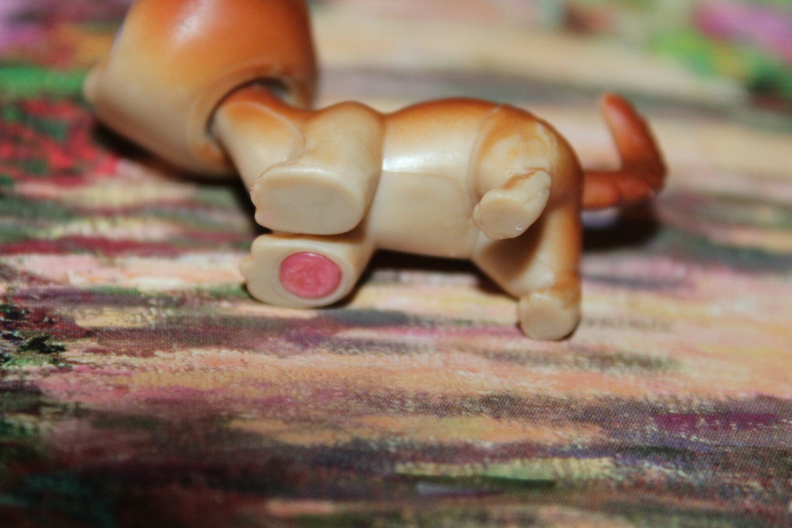 {Littlest Pet Shop} LPS #260 Brown Ferret Otter Pink Purple Eyes Red ...