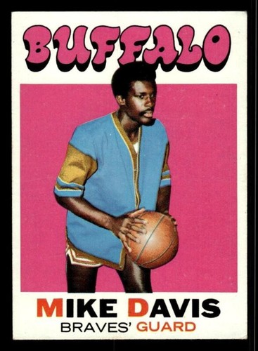 1971 TOPPS MIKE DAVIS 99 VG-EX BASKETBALL BUFFALO BRAVES | eBay