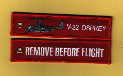 V-22 Osprey RBF embroidered fob/tag - NEW | eBay
