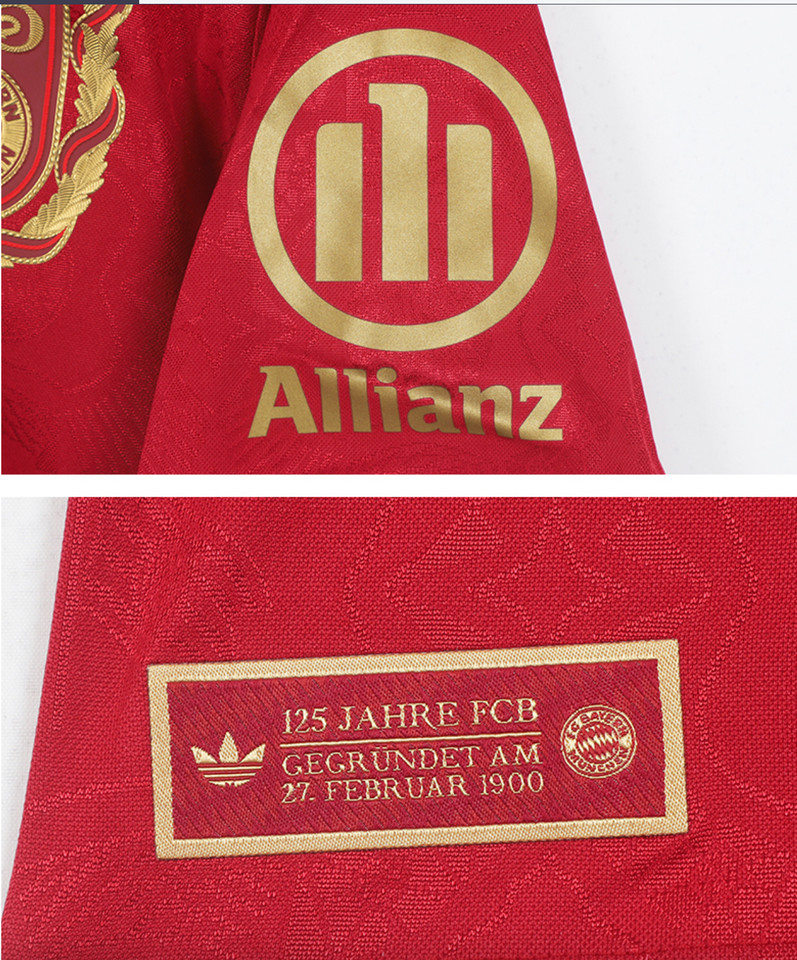 adidas Bayern Munich 125th Anniversary Soccer Jersey JE6781 Asia-Fit | eBay