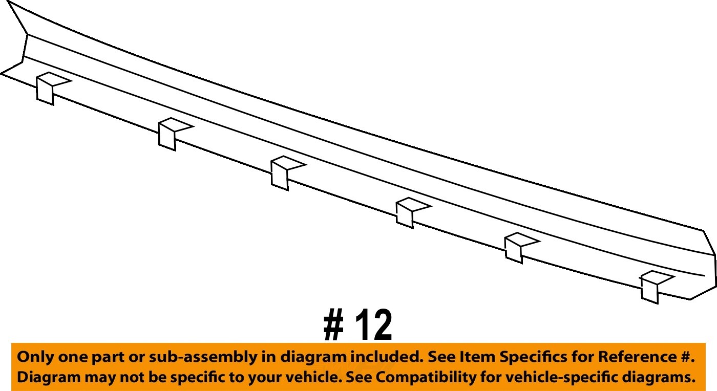 GM OEM Radiator-Lower Seal 23223151 | eBay