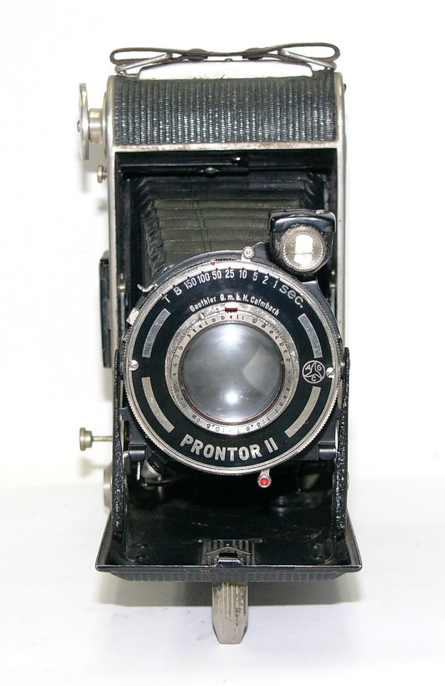Franka Werke Rotfix Prontor II Folding Camera | eBay