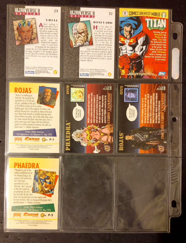 SIGNED WALT SIMONSON ARTWORK / 7 CARD LOT | eBay