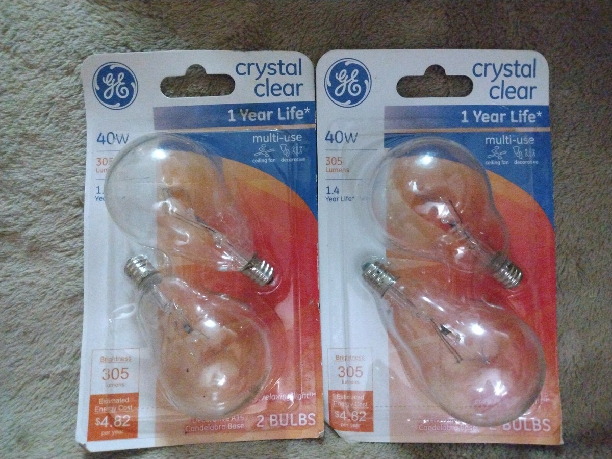 40 Watt Ceiling Fan Bulbs