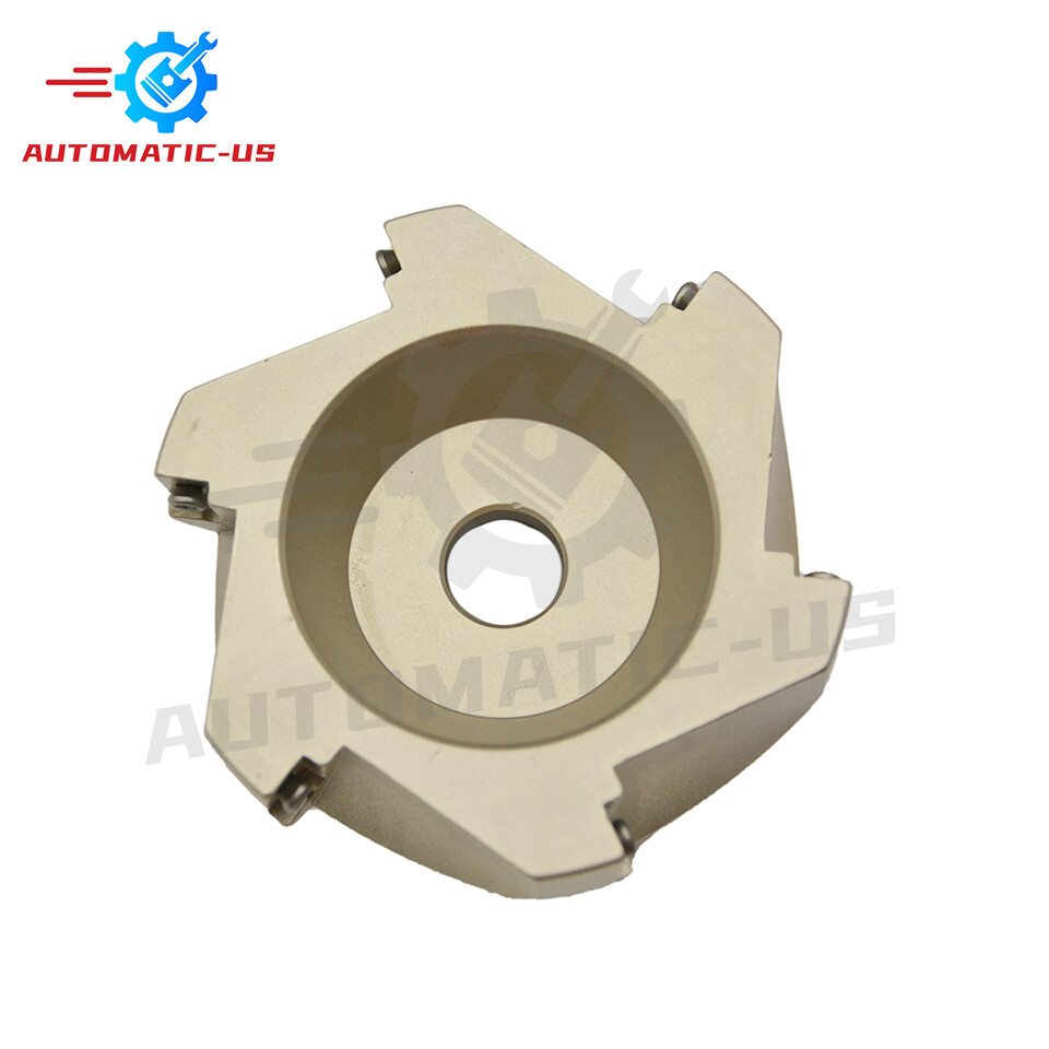 4" 90 Degree Indexable Face Shell Mill Cutter, R8 Arbor with APMT1604 ...