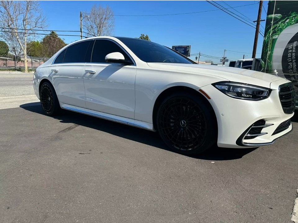 4 20" Fierce Wheels Fits Mercedes S350 S400 S450 S550 S63 S500 S560 ...