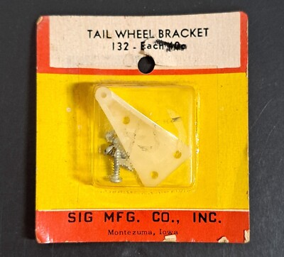 Original SIG Products FF RC Airplane Part SH-132 Nylon Tail Wheel ...