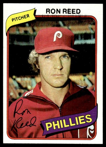 1980 Topps Ron Reed Philadelphia Phillies #609 | eBay