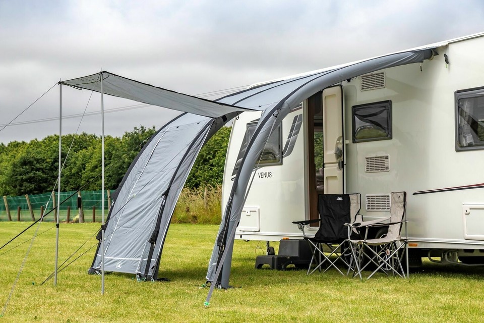 Sunncamp Arco AIR Inflatable Caravan Sun Canopy 300 - 2024 Model SF2014 ...