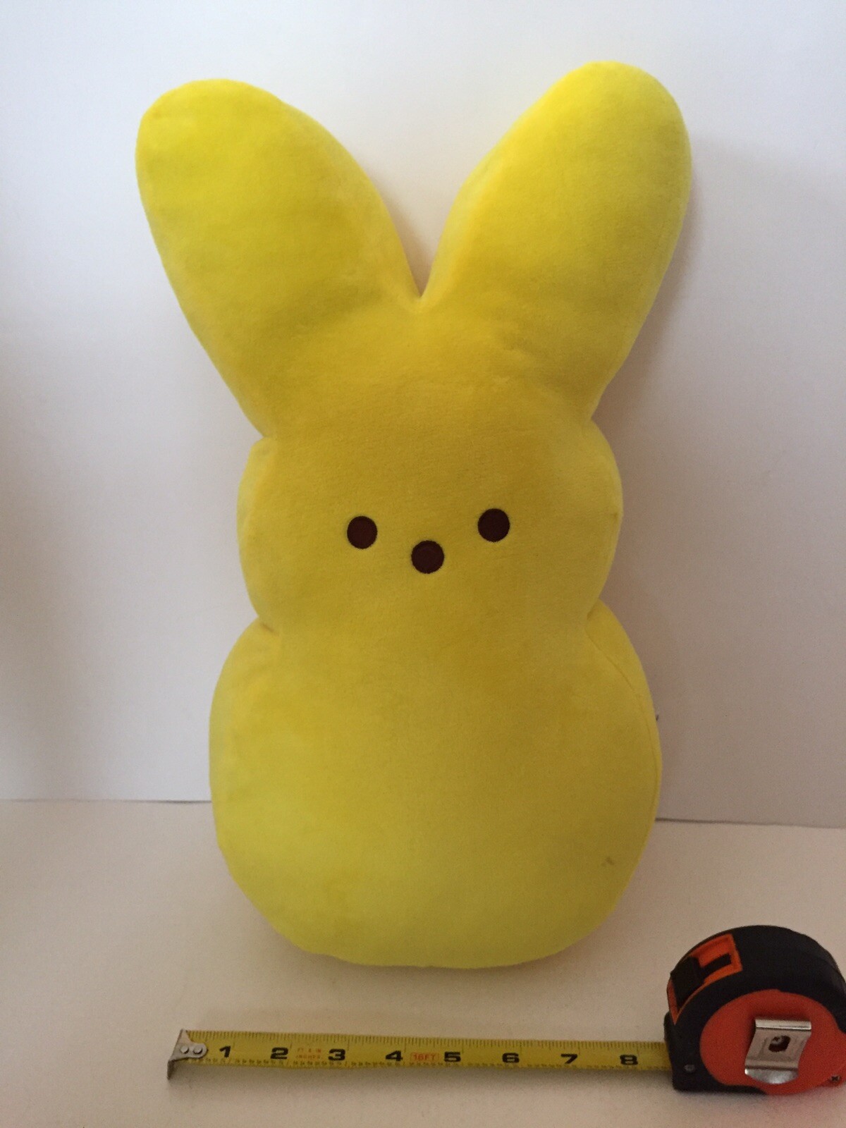 Peeps Large Yellow Plush Peep Stuffed Animal Easter Peep Plush Bunny ...