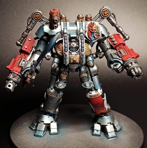 Nemesis Dreadknight pro painted Warhammer 40k Grey Knights Primaris ...