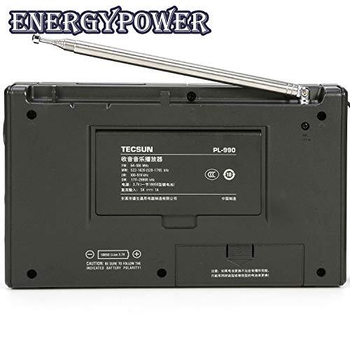 TECSUN EnergyPower Shortwave radio PL-990 FM/LW/MW/SW [NEW] | eBay
