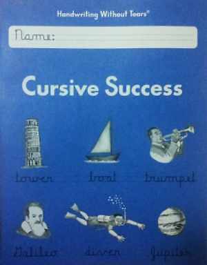 Handwriting Without Tears: Cursive Success - Paperback, by Jan Z. Olsen ...