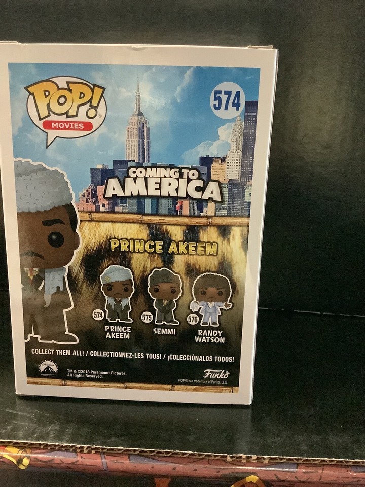 Funko POP! Movies Coming to America Prince Akeem Joffer #574 Vinyl ...