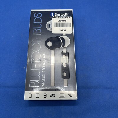 Sentry Bluetooth, Rechargeable, Ear Buds with Built In Microphone, Whit ...