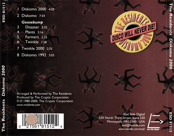 The Residents - Diskomo 2000 ESD CD | eBay