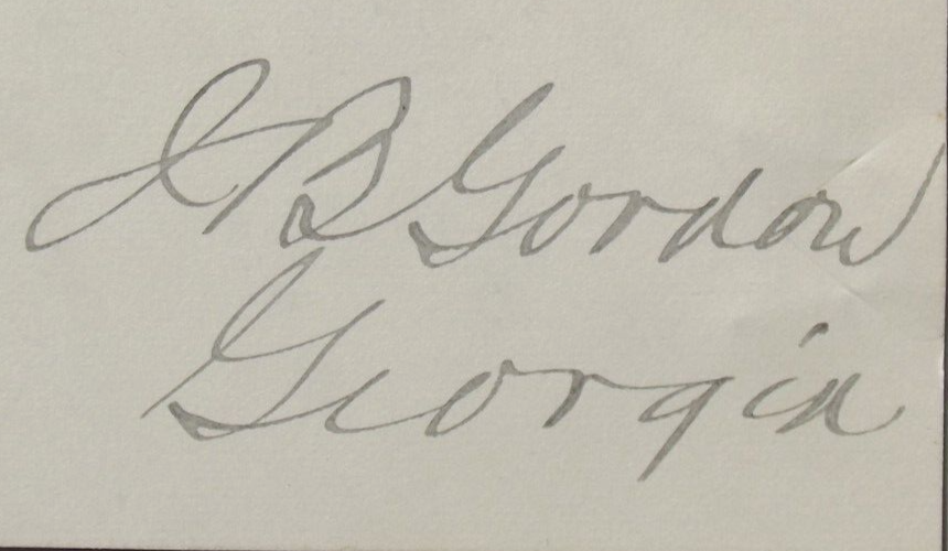 John Brown Gordon Confederate Civil War General One of Lee's Best ...