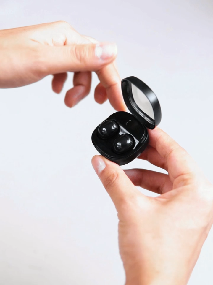 Mini Bluetooth Earphones Small Invisible Earbuds for Sleep Music Sports ...