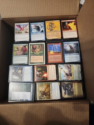 6000 + Magic: The Gathering cards MTG Bulk Commons Uncommons Large Flat ...