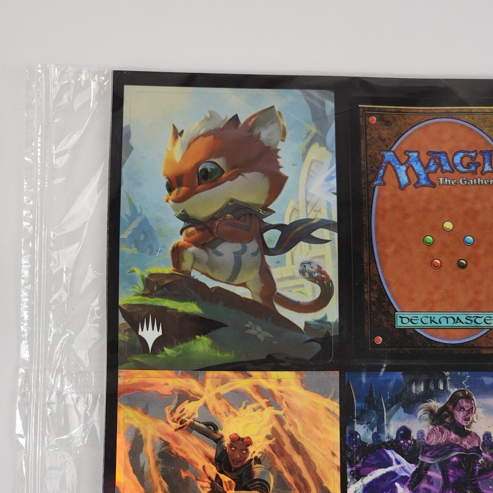 MTG Foil Sticker Sheet Pack (10) SEALED Magic the Gathering 2024 Promo ...