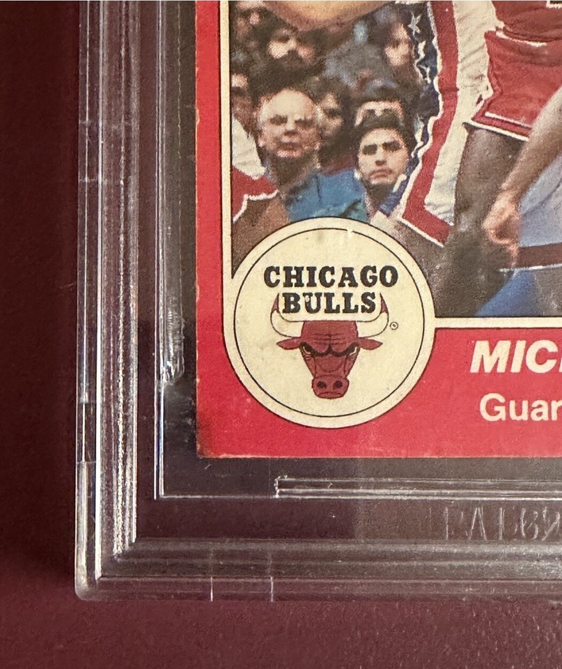 84 85 star michael jordan 101 BGS Authentic Altered | eBay