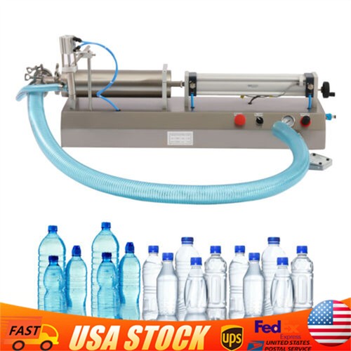 Liquid Filling Machine Pneumatic Piston Filler Single Head Filler 300 ...
