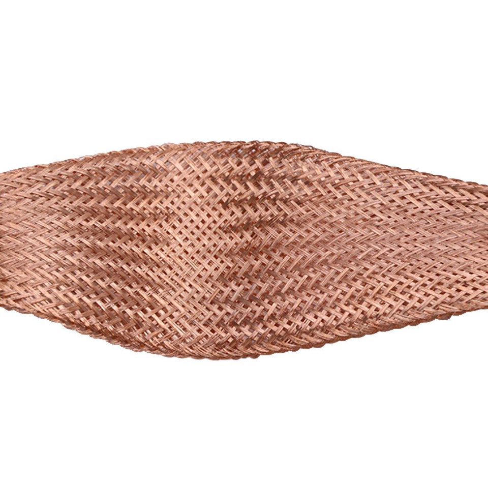 2 - 28mm Braided Ground Strap Grounding Copper Flat Braid Made ...