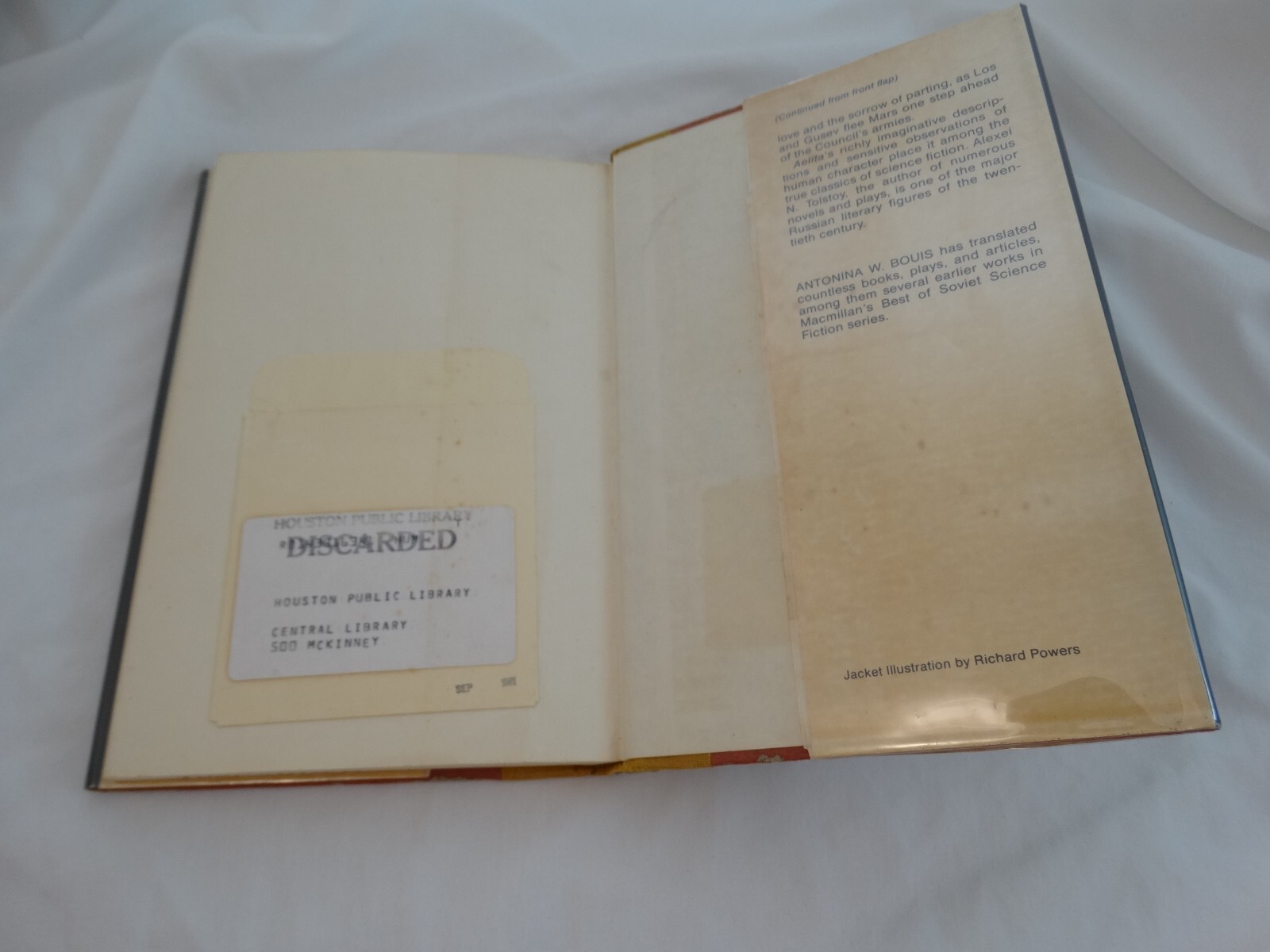 Aelita By Alexei N. Tolstoy Hardcover 1981 Ex-Library | eBay