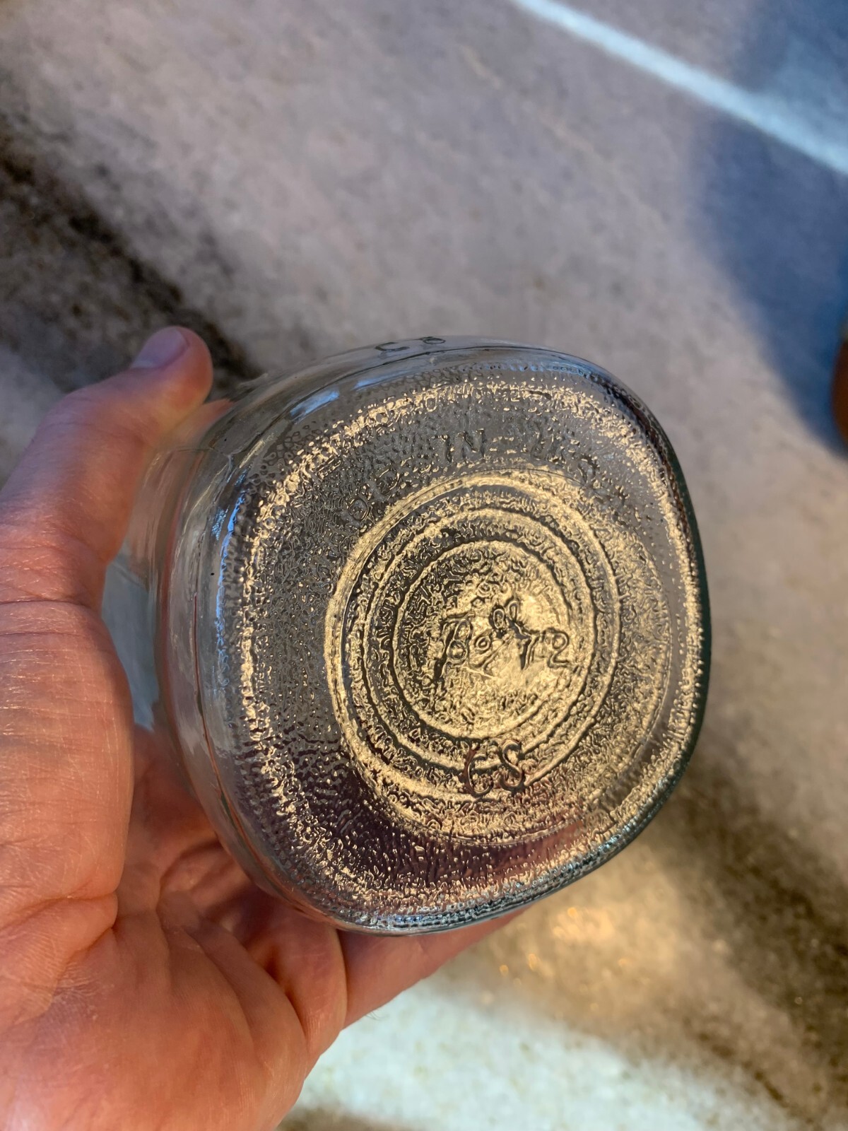 RARE BALL Mason Jar MISPRINT / MISPRINTED / ERROR "B" Letter only, Holy ...