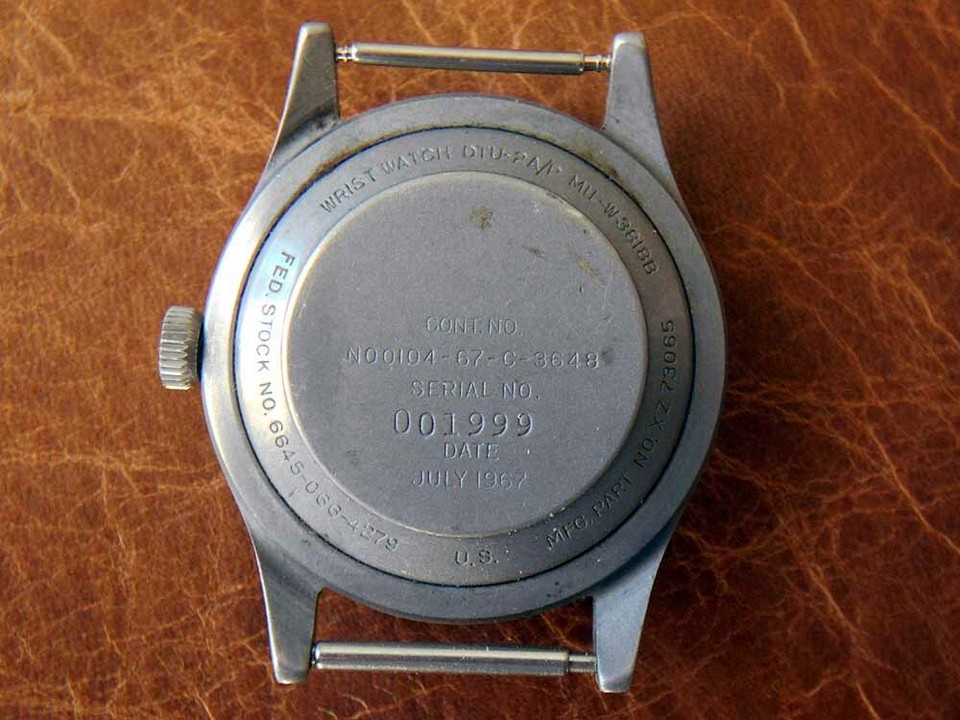 2X NOS Replacement Watch Crystals for Benrus Military DTU-2A/P MIL-W ...