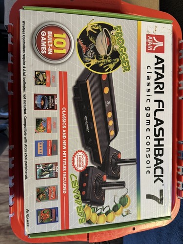 Atari Flashback 7 Classic Game Console 101 Games - Frogger! Boxed & Complete | eBay