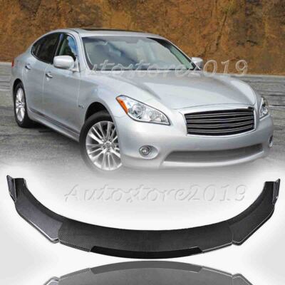 For Infiniti M35h M37 M45 Front Bumper Chin Lip Splitter Spoiler Kit ...