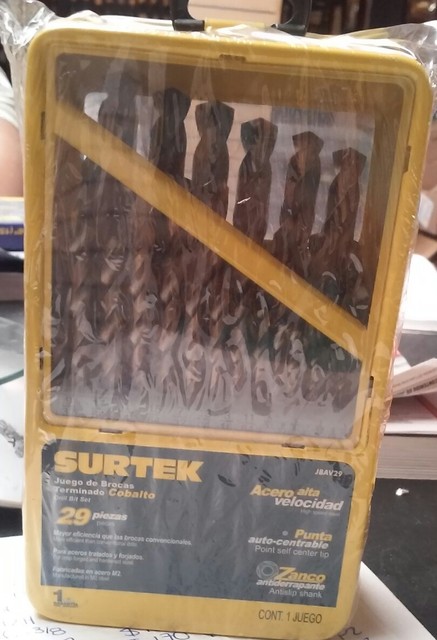 SURTEK JBAV29 DRILL BIT SET 29 PZ 1/16" - 1/2" for sale online | eBay