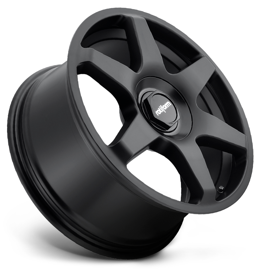 19" Rotiform Six Alloy Wheels Matt Black 5x112 fits VW Caddy Mk3 Mk4 ...