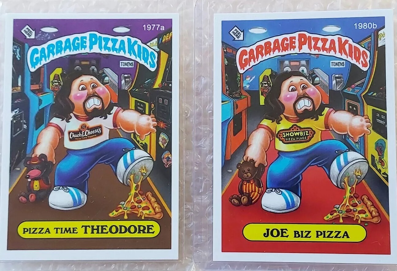 GPK GARBAGE PIZZA KIDS SET (1977a / 1980b) LIMITED EDITION - SET OF 2 ...