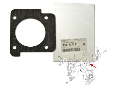 Subaru Forester 2.0 2.5 Impreza Legacy Throttle Body Gasket 16175AA243 ...