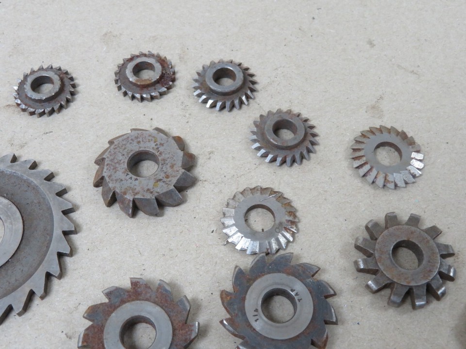 Job Lot of 60+ Miniature Horizontal Milling Cutters Hobby Milling | eBay UK