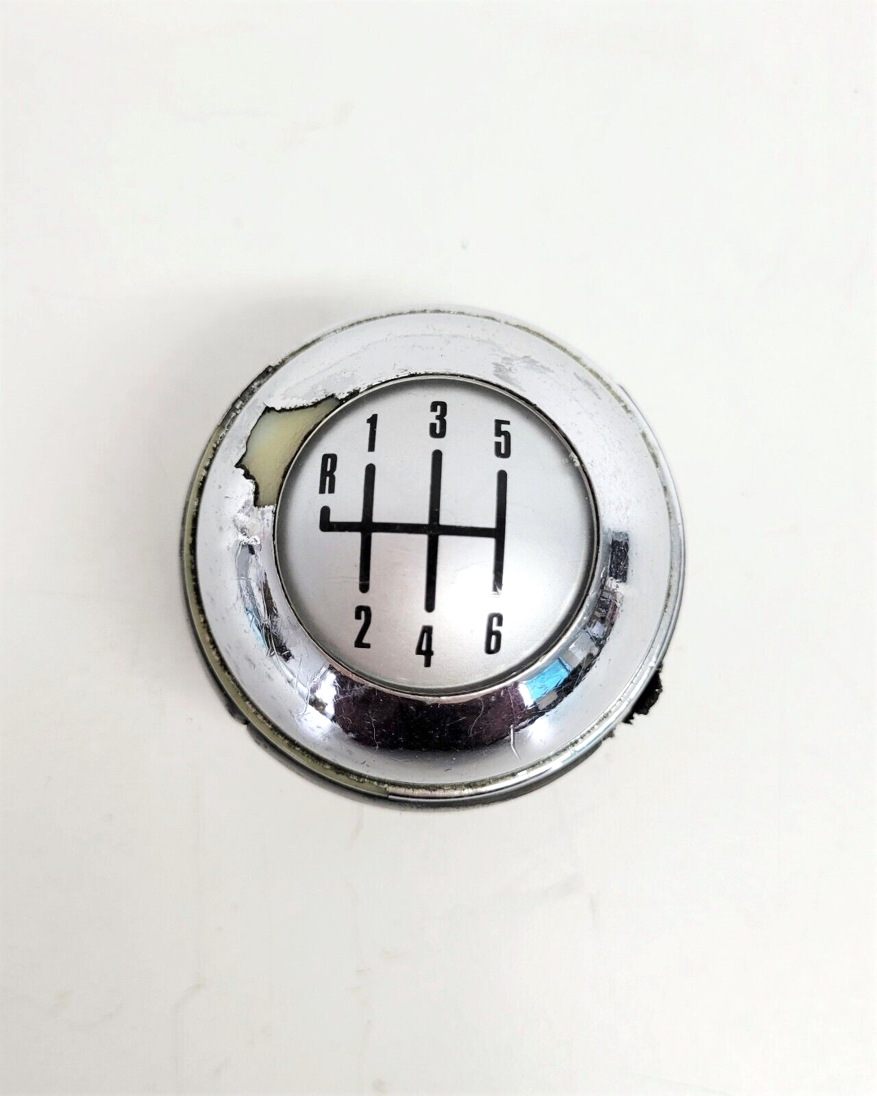 MINI Cooper S 6 Speed Gear Knob Chrome / Black Leather BMW R53 R52(S ...