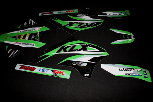 KAWASAKI KLX 450 450R SPEC MX GRAPHICS KIT DECALS KIT STICKER KIT ...