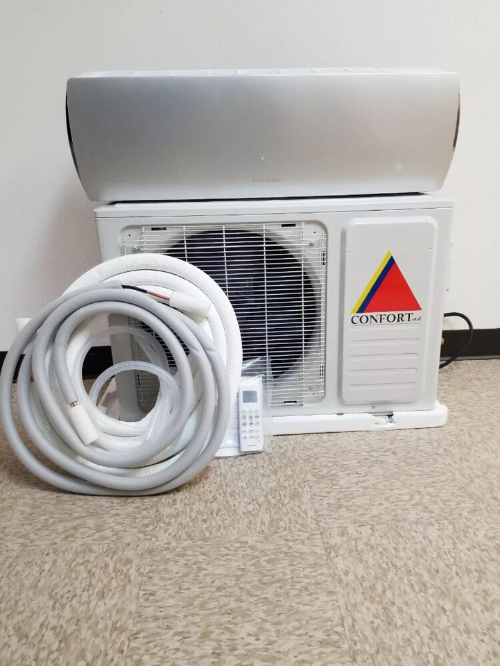 12,000 BTU Mini Split Air Conditioner, Heat Pump ductless 220V 1 Ton ...