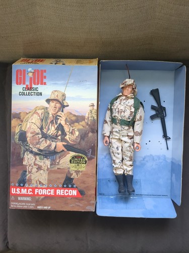 NIB Hasbro 12” GI JOE Classic U.S.M.C. Force Recon. | eBay