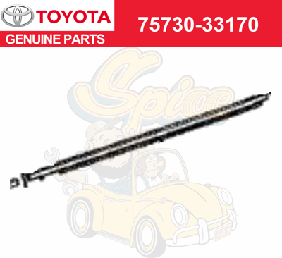 GENUINE Toyota CAMRY 2018-2023 REAR RIGHT SIDE MOULDING ASSEMBLY 75730 ...