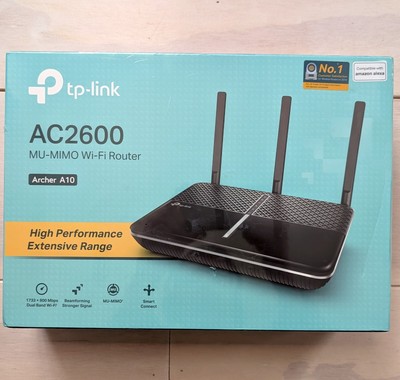TP-LINK Archer A10 AC2600 MU-MIMO WiFi Router - NEW SEALED | eBay