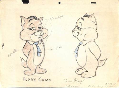 Étude de personnage - Chat - Dessin d'animation - Concept Drawing - Tom ...