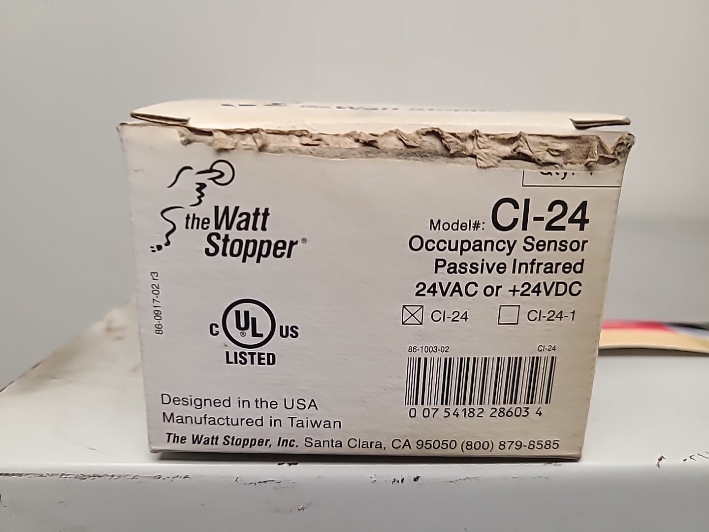Watt Stopper CI-24 360° Passive Infrared Occupancy Sensor 24VAC or ...