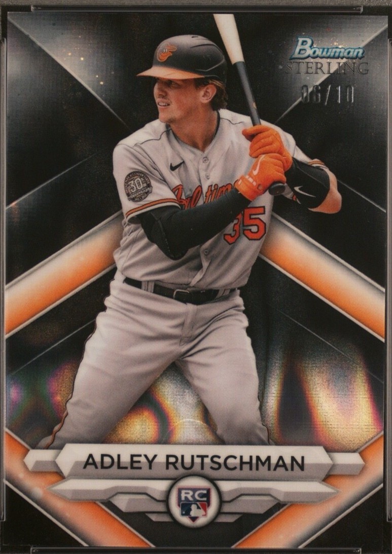 2023 Bowman Sterling - Rookies Adley Rutschman #BSR-50 Black Lava ...